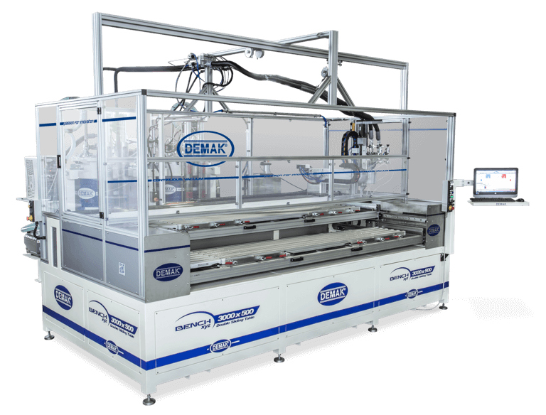 CV4 SMART 300 DOUBLE SHUTTLE TABLE - Demak