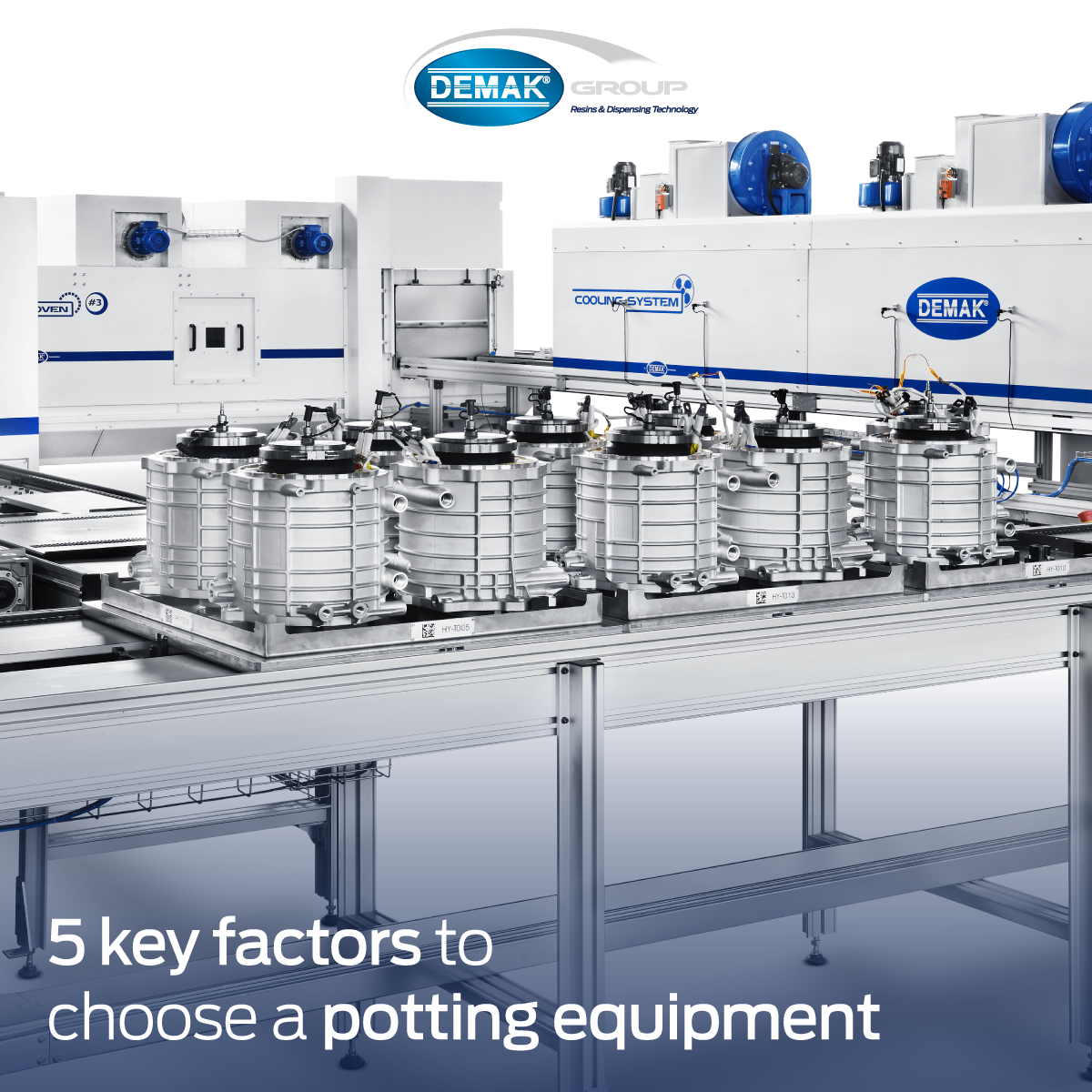 5 key factors to choose a potting equipment - Demak